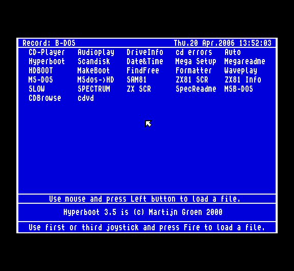 B-DOS | World of SAM